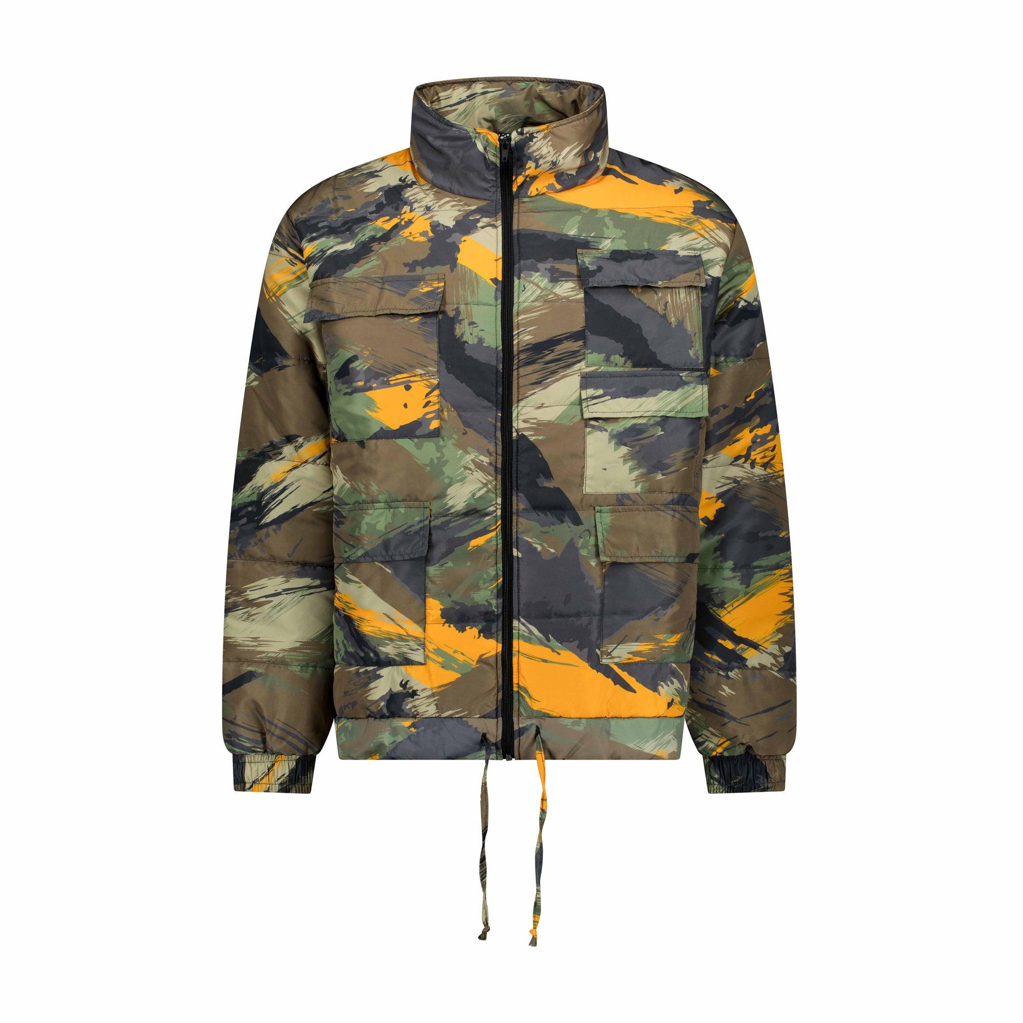 Paint Strokes Camo Bomber Jacket – Dirtylolli